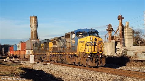 12 8 2024 Csx Yn2 Dash 8 40cw 7868 And Csx Es40dc 5343 Lead Csx X125