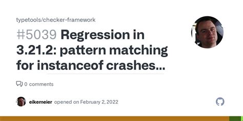 Regression In 3212 Pattern Matching For Instanceof Crashes With `assupervisitor Type Is Not