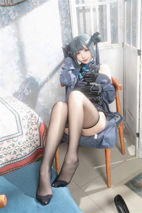 Cosplay 爆机少女喵小吉 碧蓝档案 妃咲 Shared By Pn Pikpak