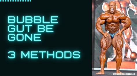 Why Do Bodybuilders Get Bubble Guts Youtube