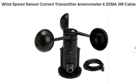 jual anemometer wind speed sensor ukur kecepatan angin arduino