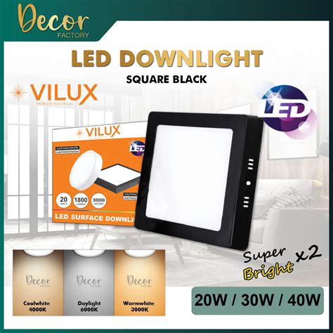 Super Bright Surface Downlight Round Square 20w 30w 40w Led Downlight