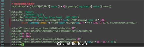 如何用python科学分析天气——城市历年气象报告数据库统计连续降雨天数 Csdn博客
