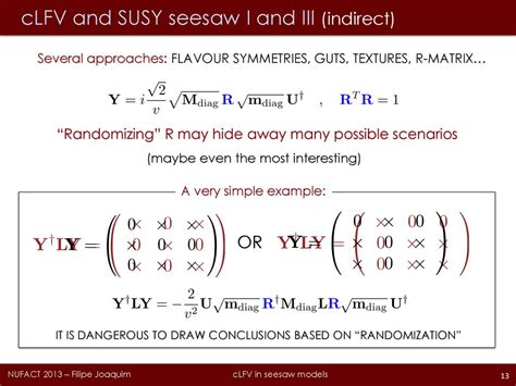 Clfv In Seesaw Models After Lhc12 θ And Meg13 Ppt Download