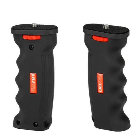 Uurig R003 휴대 전화 카메라 안정기 셀카 사진 카메라 흔들림 방지 핸들