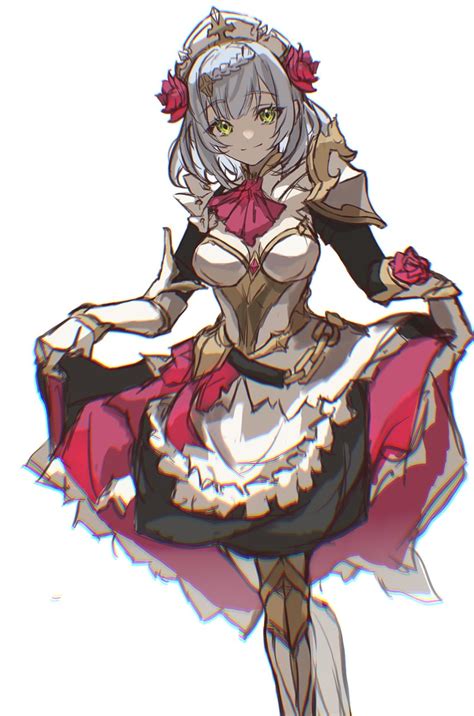 Noelle Genshin Impact Drawn By Situki Danbooru