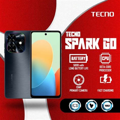 Tecno Spark Go Gb Ram Gb Rom Big Screen Mah Shopee Philippines