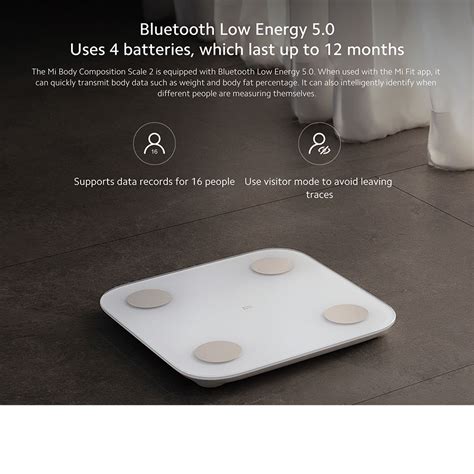 Xiaomi Mi Body Composition Scale 2 in Lebanon with Warranty - Phonefinity