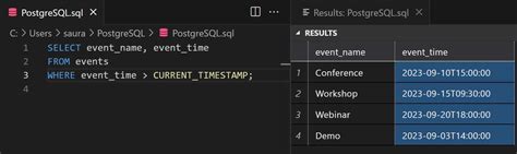 Postgres Timestamp Comparison