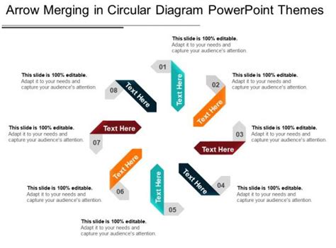 Arrow Merging PowerPoint Templates Graphics And Slides Slide Team