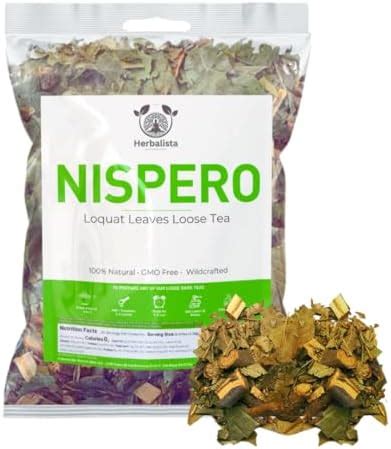 Nispero Herbal Tea 2oz 58g Loquat Leaf Wildcrafted
