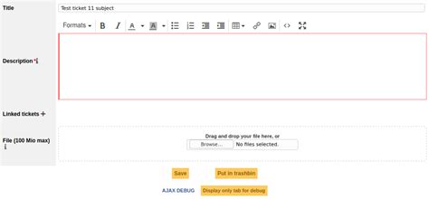 Blank Description · Issue 8333 · Glpi Projectglpi · Github