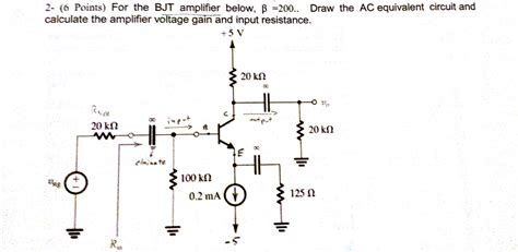 Small Signal Amplifier Using Bjt At Patrick Lauzon Blog
