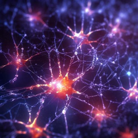 Premium Ai Image Brain Intricate Neural Web Complex Nervous System Closeup Of Cell Highlight