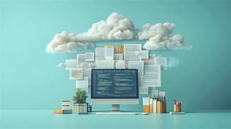 Creative Visualization Of Cloud Computing With Digital Documents
