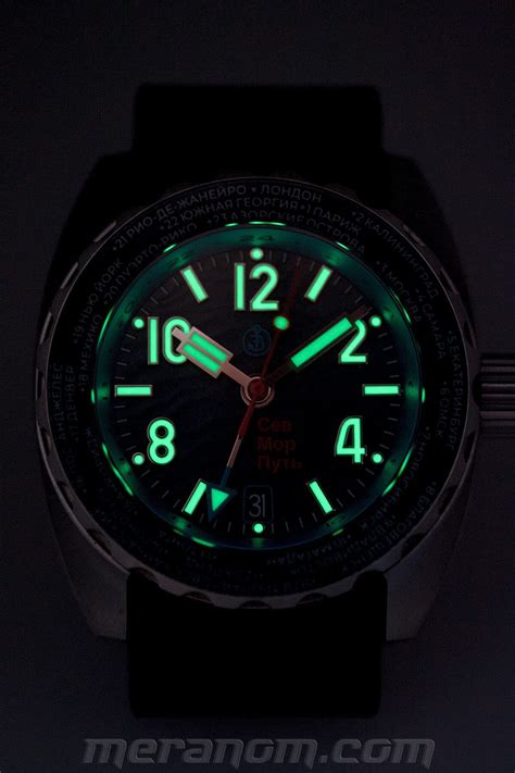 Buyalov Sevmorput Deep Arctic Blue watch