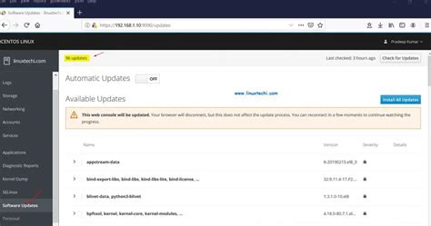 How To Install And Use Cockpit On CentOS RHEL