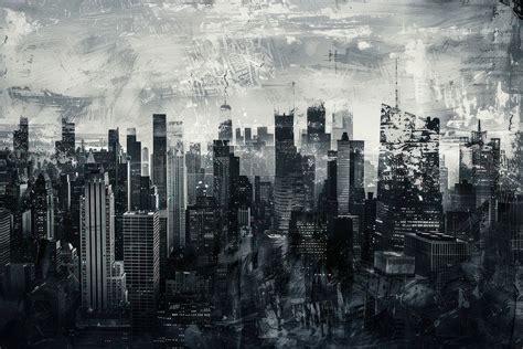 Business City Etching Architecture Metropolis Free Photo Illustration Rawpixel