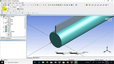 Drawing Annulus With Internal Fins In Ansys Youtube