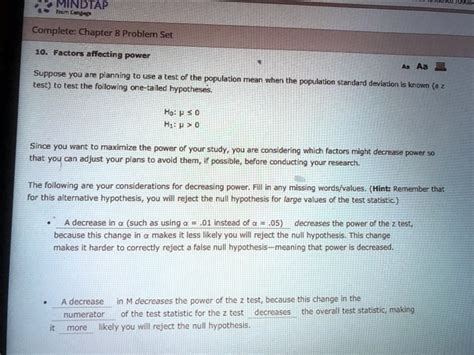 solved mindiap complete chapter problern set 10 factors affecting