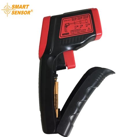 Лазерный ИК инфракрасный термометр Бесконтактный лазерный температура дисплея Lcd метр C F выбор