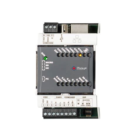 plc modulare pixsys cpu codesys 1 ethernet 1 rs485 1 rs232 1