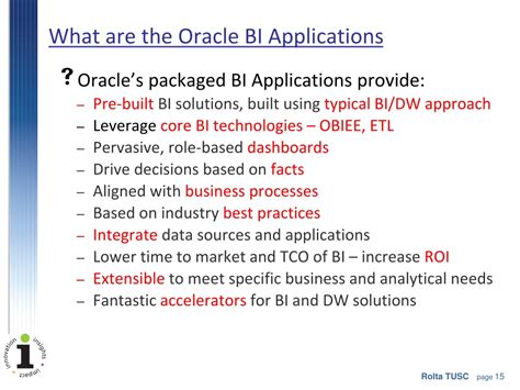 PPT Accelerate Your BI Solutions With Oracle S BI Applications PowerPoint Presentation ID