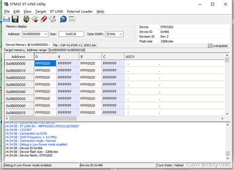 关于stm32g系列mcu芯片烧录挂掉解决方法error Occured During Flash Mass Erase Csdn博客
