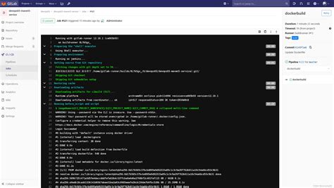 持续集成交付cicd：gitlabci操作harbor仓库gitlab Harbor Csdn博客