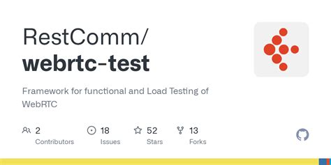 Github Restcomm Webrtc Test Framework For Functional And Load Testing Of Webrtc
