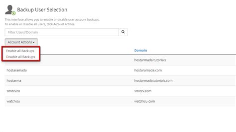 Using The Backup Configuration Feature In Whm Hostarmada