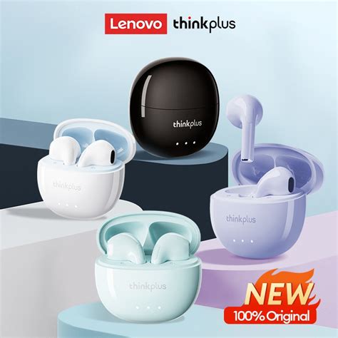 Jual Lenovo Thinkplus New Lp Pro True Wireless Bluetooth Earphones Led Display Tws Headset
