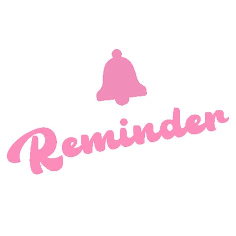 Reminder Sticker By Loavies