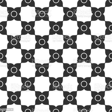 꽃과 벡터 원활한 패턴입니다 양식에 일치시키는 단색 배경이 있는 기하학적 타일을 반복합니다 장식은 선물 포장지 패턴 채우기 웹 페이지 배경 표면 질감 및 직물에 사용할 수