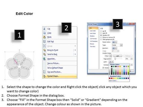 Five Overlapping Concepts Venn Diagram Ppt Business Plan Software
