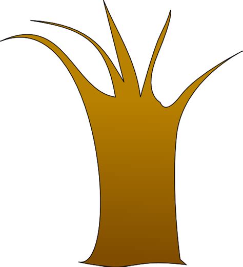 Tree Trunk Outline Cliparts Co