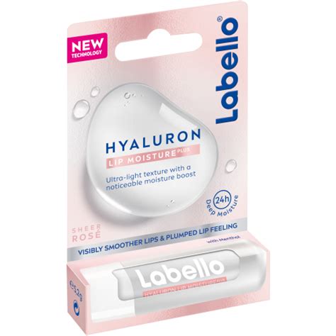 Labello Hyaluron Lip Moisture Plus Pink Clicks