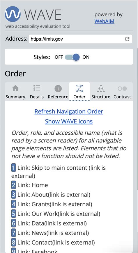 How To Use The Wave Extension And Start Manual Accessibility Testing Pope Tech Blog