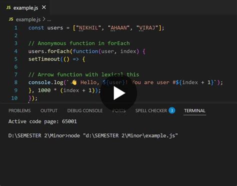 Javascript Webdevelopment Frontend Arrowfunctions Asyncjs