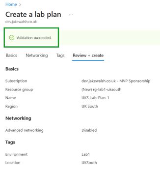Azure Lab Services An Overview Setup Terraform And More Jake Walsh
