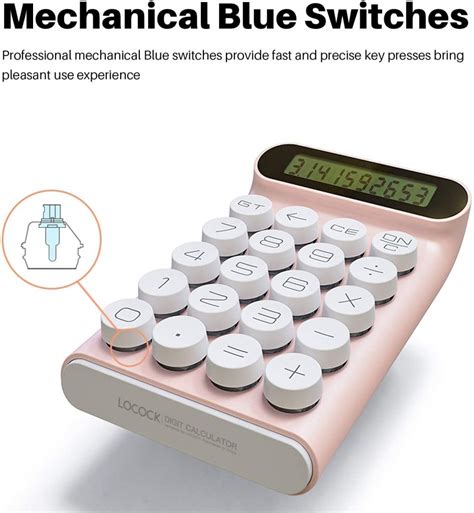 Mechanical Switch Calculator Handheld For Salon GAlash Com