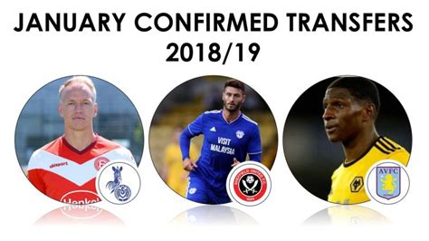 Latest January Confirmed Transfers Part 3