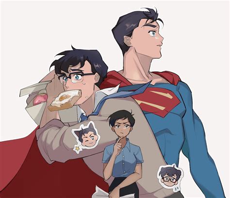 Superman Clark Kent And Lois Lane Dc Comics And 2 More Drawn By Jenny25424633 Danbooru
