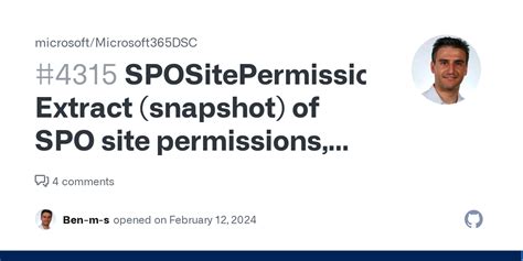 Spositepermissions Extract Snapshot Of Spo Site Permissions Optionally Including Library