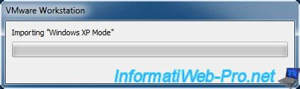 Import Windows XP Mode Of Microsoft In VMware Workstation 10 VMware Tutorials InformatiWeb Pro