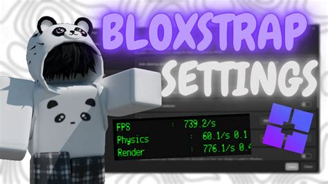 Best Bloxstrap Settings To Boost Fps And Ping Fps Boost No Lag Low Ping Youtube