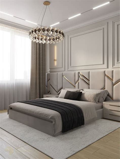 Дизайн проект интерьера спальни в ЖК «Нью Тайм Роскошные спальни Интерьеры спальни Дом