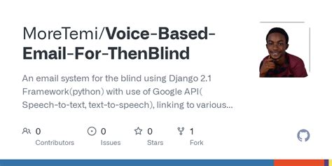 Github Moretemivoice Based Email For Thenblind An Email System For