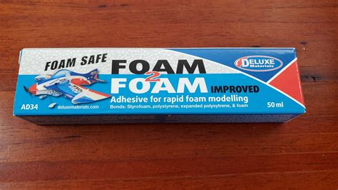 Foam To Foam Adhesive Glue Deluxe Materials Use With Styrofoam Polystyrene Foam Miniature