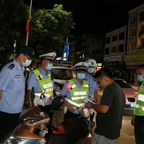 茂名滨海公安严打涉车违法犯罪专项整治行动，10人被捉！行为清查重点